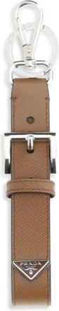 Prada Schl&uuml;sseletui aus Saffiano-Leder - - Accessories - Herren - Braun - ONE SIZE