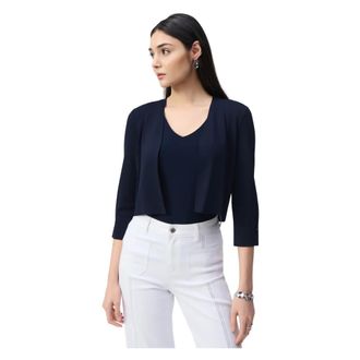 Joseph Ribkoff Femme, Pulls, Bleu, Taille: 46 FR Cardigan