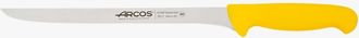 Arcos Jamonmesser Flexibel - Edelstahlklinge 240 mm - Pr&auml;ziser Schnitt, Langlebig - Gelber Polypropylen-Griff - Serie 2900