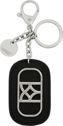Kazar Schwarzer Schl&uuml;sselanh&auml;nger mit silberner Hardware - - Accessories - Damen - Schwarzk - ONE SIZE