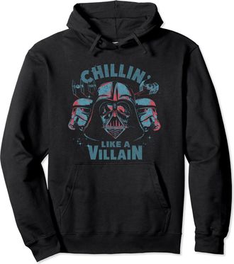 Star Wars Darth Vader Chillin Like A Villain Pullover Hoodie
