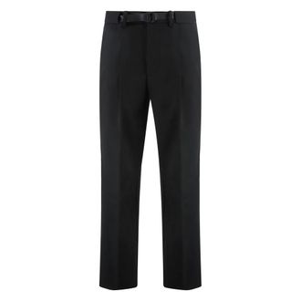 Moncler Twill-Hose - - Trousers - Herren - Schwarzk - M