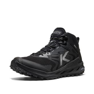 Keen Herren Zionic Nxt Mid Height Waterproof All Terrain Comfortable Wanderstiefel, Schwarz/Schwarz/Schwarz