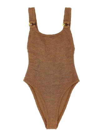 Hunza G Badeanzug - Beige