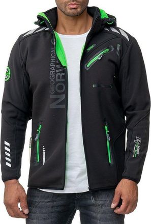 Geographical Norway Softshelljacke Herren Regular Fit Windbreaker baroyaute men ASSORT Navy XXL Modernes Design mit stylischem Print