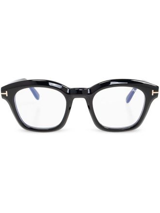 Tom Ford Eyewear lunettes de vue FT5961-B à monture carrée - Noir