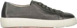 Santoni Femme, Chaussures, Gris, Taille: 36 1/2 EU Baskets basses