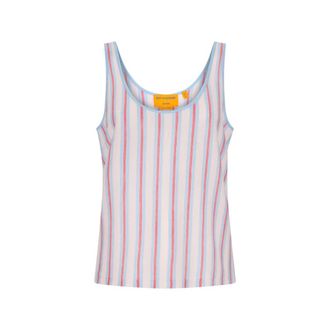 Guest In Residence Fine Stripe Tank - - Tops - Damen - Mehrfarbig - L