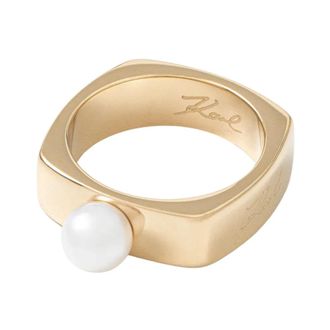 Karl Lagerfeld Rings - Femme - Accessoires - Jaune - Taille: 55 MM