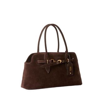 Miu Miu Sac cabas Aventure en cuir su&eacute;d&eacute;
