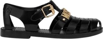 Moschino Femme, Chaussures, Noir, Taille: 38 EU Jelly Sandales