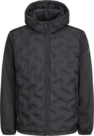 Jack & Jones Herren JCOHEAT HYBRID Jacket SN Jacke 12254548,Schwarz,XXL