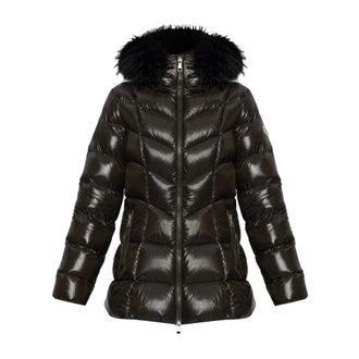 Moncler Femme, Vestes, Brun, Taille: 40 FR Fulmar Down Jacket