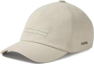 Ermenegildo Zegna Homme, Accessoires, Beige, Taille: L Caps