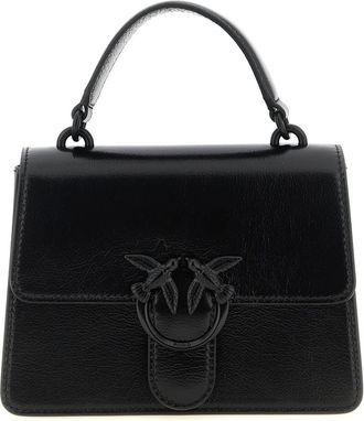 Pinko Pinko, Femme, Sacs, Noir, Taille: ONE Size Mini Love Bag One Top Handle Light