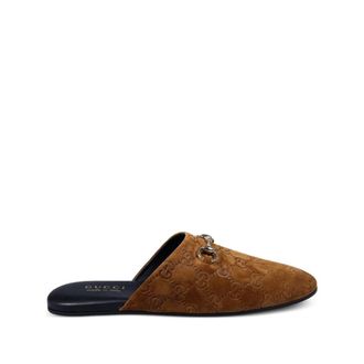 Gucci Horsebit Slide Sandal - - Shoes - Damen - Braun - 36 EU