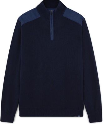 Paul & Shark Homme, Pulls, Bleu, Taille: M Pull zipp&eacute; Fresco