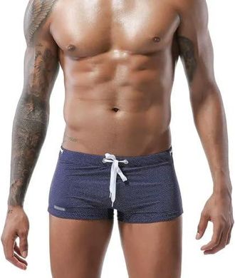 Generic HUIWDP Boxer de bain pour homme Sexy Bikini Maillots de bain Slip de bain Short de bain Short Surf Jammer Surf Maillots de bain pour homme, blanc, M