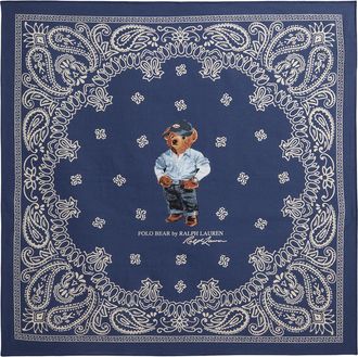 Polo Ralph Lauren Halstuch Polo Ralph Lauren 449P11847001 Dunkelblau