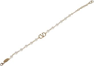 Valentino Garavani Femme, Accessoires, Jaune, Taille: ONE Size VLogo Signature Bracelet