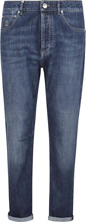 Brunello Cucinelli Homme, Jeans, Bleu, Taille: M M0Z37X1290 Jeans Slim-fit