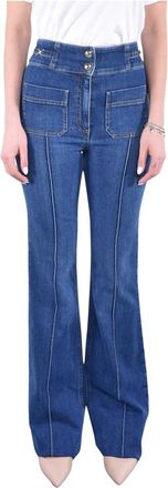 Elisabetta Franchi Femme, Jeans, Bleu, Taille: W30 Jeans