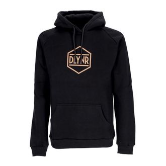 Dolly Noire Schwarzer Logo Hoodie mit K&auml;ngurutasche - - Sweatshirts & Hoodies - Herren - Schwarzk - XL