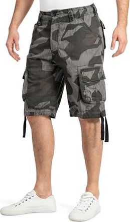 Brandit Urban Legend Short cargo pour homme, A Rs New Split Black, 4XL