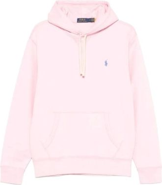 Ralph Lauren Homme, Sweatshirts et sweats &agrave; capuche, Rose, Taille: L RL Fleece Sweat &agrave; capuche