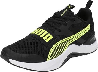 Puma Unisex Prospect Crosstrainer, Black-Yellow ALERT White, 38.5 EU