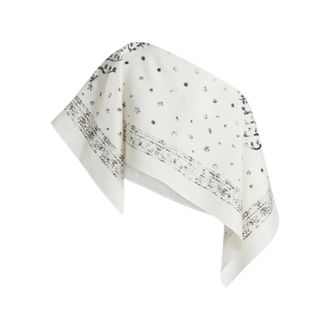 Alberta Ferretti Femme, Tops, Beige, Taille: ONE Size Printed Linen Cape Top