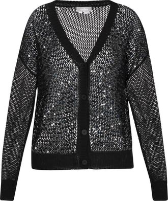 Usha Strickjacke Frauen Schwarz