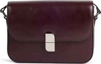Nat & Nin Sac &agrave; bandouli&egrave;re Alice en cuir