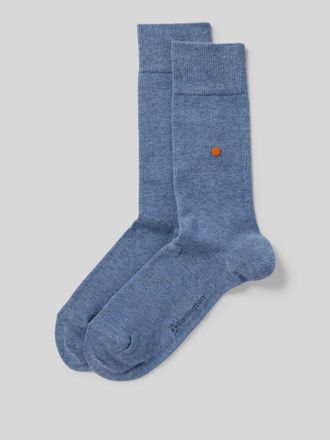 Burlington Socken mit Label-Print Modell Lord