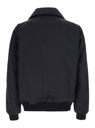 Rick Owens Mens Jacket Dracuflight Black Coat