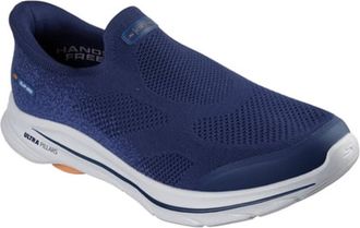 Skechers Herren Hands Free Slip-Ins Go Walk 8 Sneaker, Marineblau, 41.5 EU, Navy, 42.5 EU