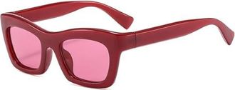 Generic Lunettes De Soleil D&eacute;coratives For Hommes, Sport, Plein Air, Vacances, Femmes, D&eacute;placements Quotidiens(Red)