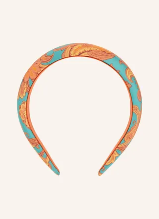 Etro Etro Haarreif Aus Seide blau