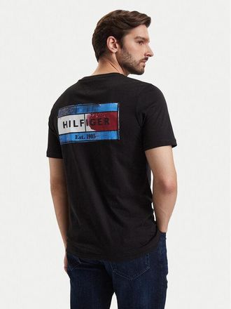 Tommy Hilfiger T-Shirt MW0MW44876 Schwarz Regular Fit