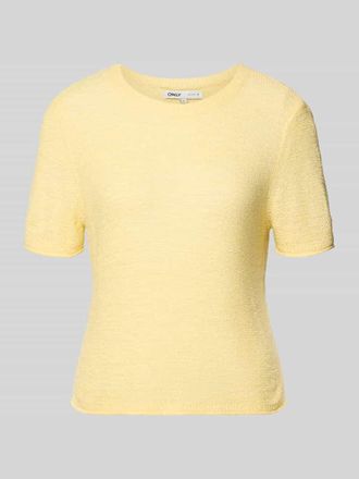 Only Regular Fit Strickpullover mit kurzen &Auml;rmeln Modell SUNNY