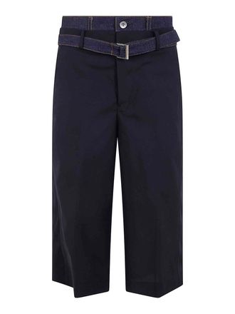 sacai Pantalons D&eacute;contract&eacute;s - Noir