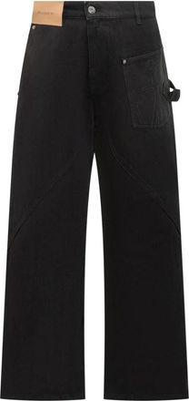 J.W.Anderson Homme, Jeans, Noir, Taille: W30 Twisted Workwear Jeans