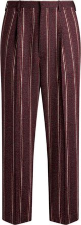 Etro Gestreifte Hose - Rot