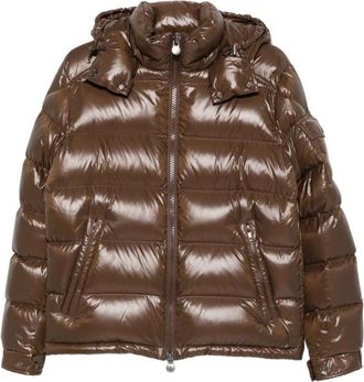 Moncler Homme, Vestes, Brun, Taille: 2XL Maya Jacket