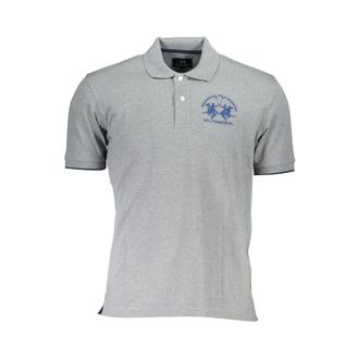 La Martina Regular Fit Jersey Poloshirt - - Tops - Herren - Grau - S
