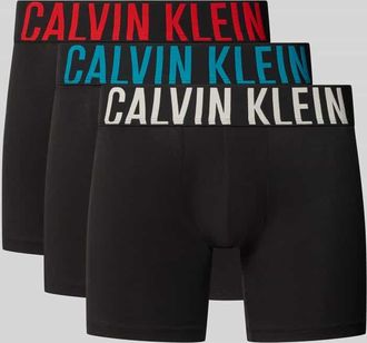 Calvin Klein Underwear Boxershorts aus Baumwoll-Mix im 3er-Pack