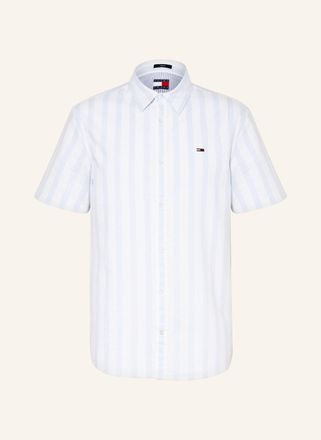 Tommy Jeans Kurzarm-Hemd Regular Fit blau