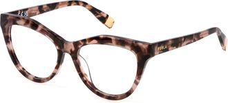 Furla Damen Vfu766 Brillenfassungen auf Rezept, Total Shiny Ruthenium, 52/140/16