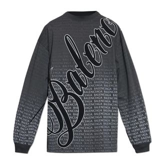 Balenciaga Herren, Oberteile, Grau, LGr&ouml;&szlig;e