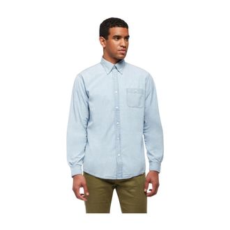 Brooks Brothers Homme, Chemises, Bleu, Taille: M Chemise Polo &agrave; Col Boutonn&eacute;